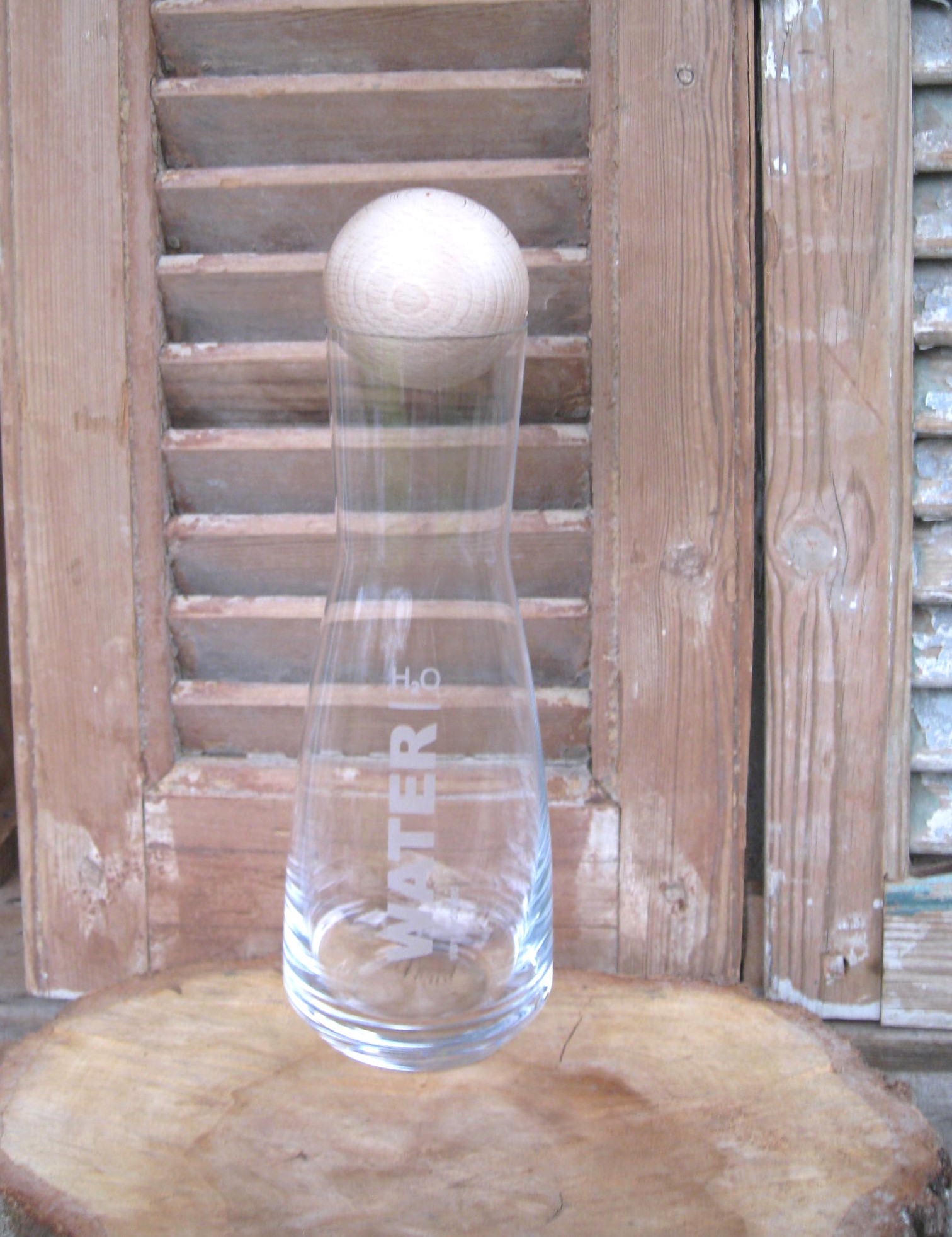 Karaffe "Water H2O" - Worpsweder Landzauber